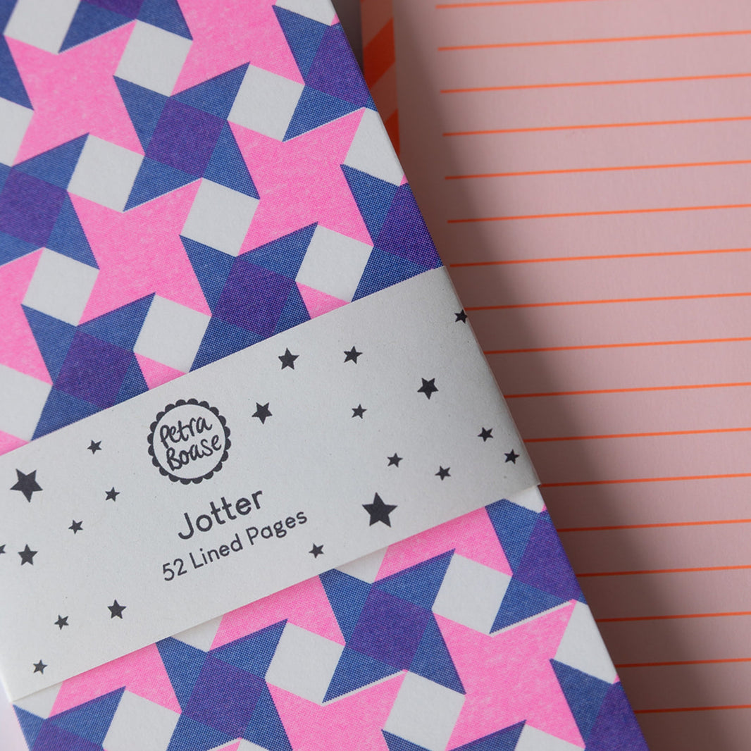 Notebooks & Jotter Pads With Risograph Print Covers | Petra Boase ...
