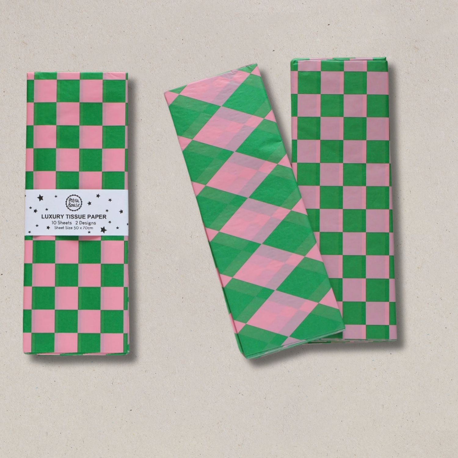 Green & Pink Luxury Tissue Paper | Petra Boase – Petra Boase Ltd