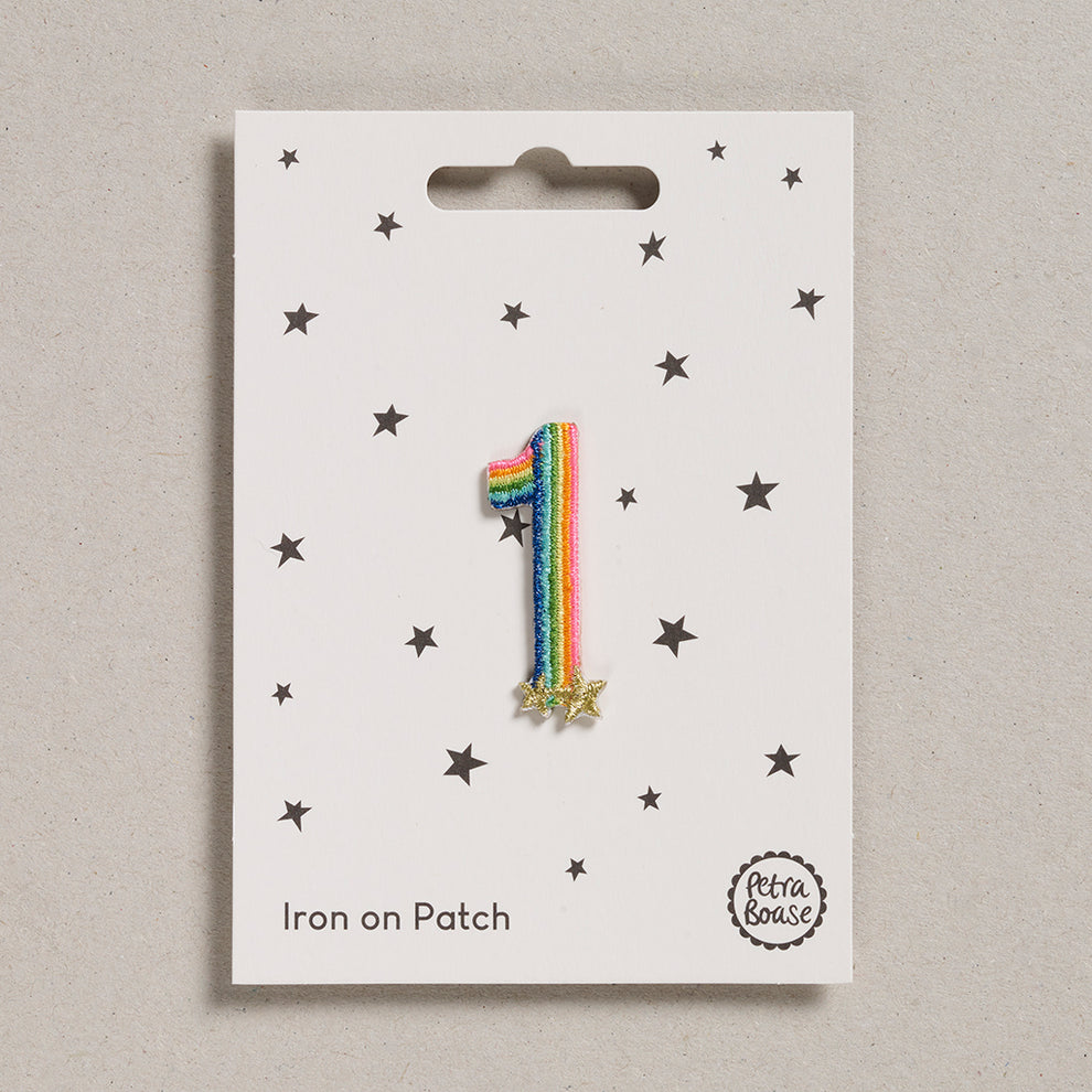Iron On Number Patch - One "1" – Petra Boase Ltd